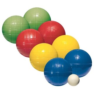 Franklin 50100 Recreational Bocce Set, Multicolor - Green/Yellow/Red ...