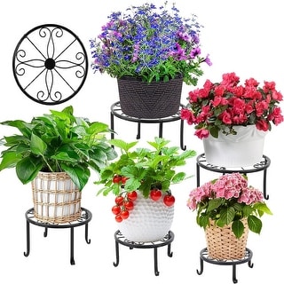 Metal Plant Stand 5 Pack Plant Stands - Bed Bath & Beyond - 39203061
