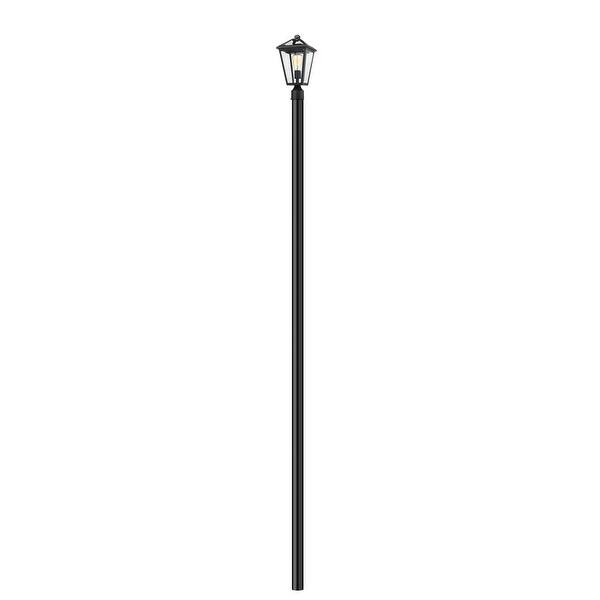 Talbot 1 Light Outdoor Post Mounted Fixture - Black - Bed Bath & Beyond ...