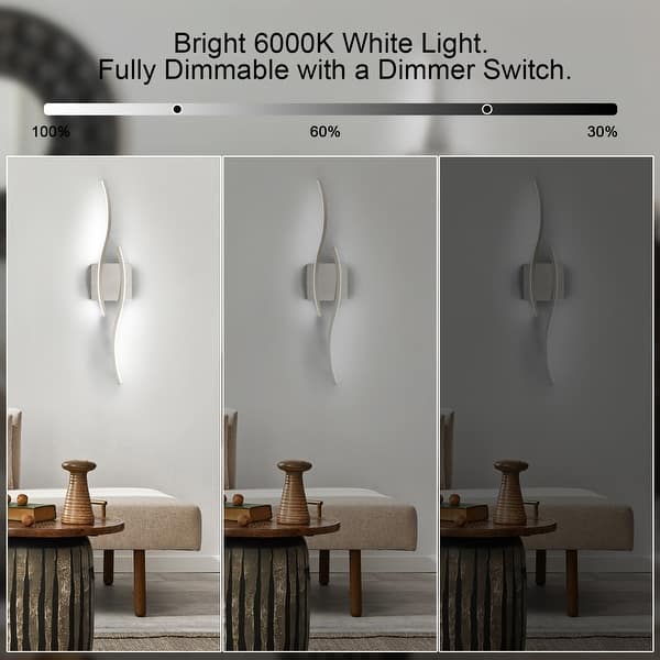 led wall lights with switch