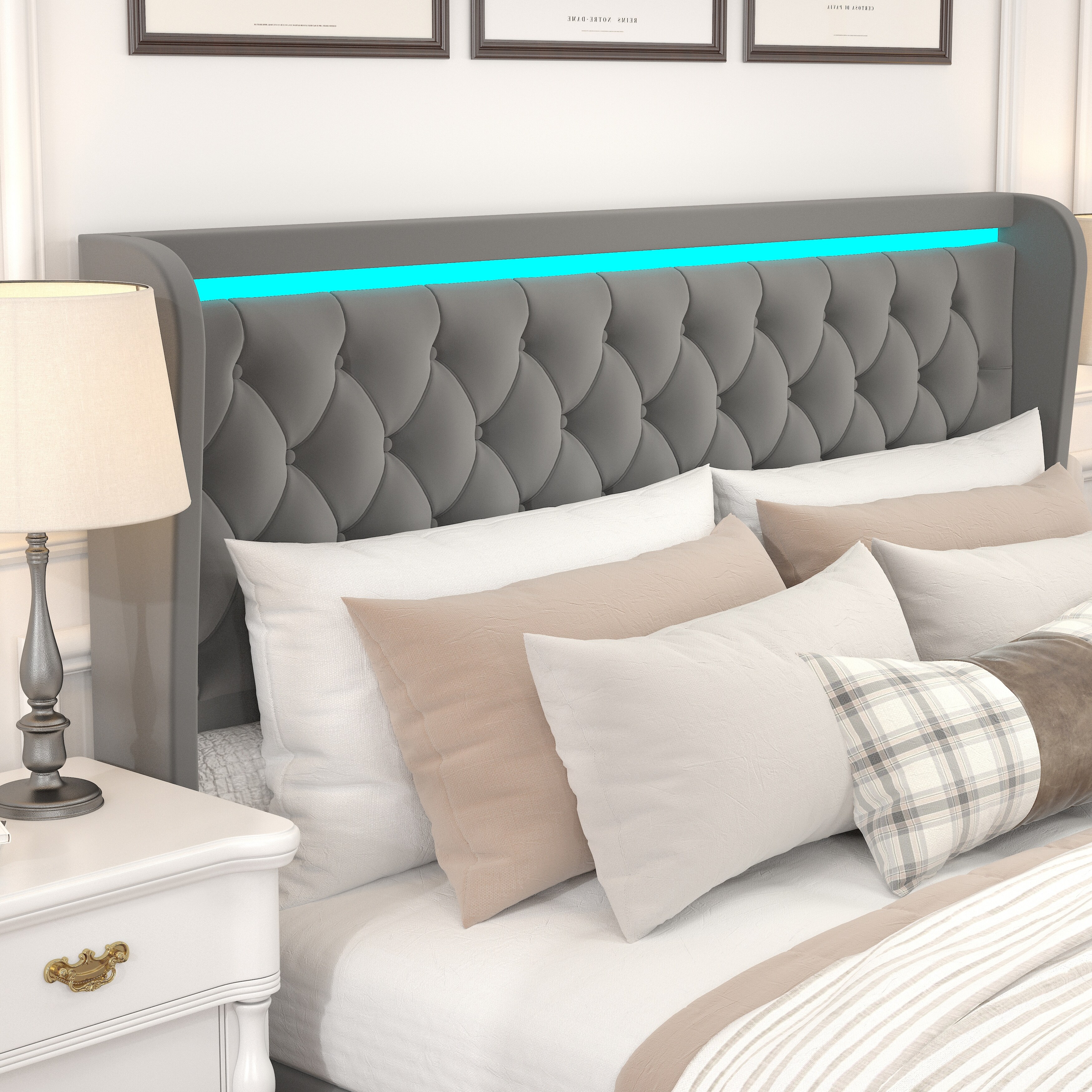 Deep button headboard store