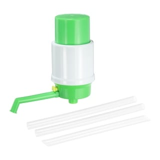 Water Bottles Pump Manual Hand Pressure w Short Tube Fit for 2-6 Gallon ...