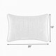 Sunbrella Spectrum Indigo Indoor/Outdoor Knife Edge Pillow (Set of 2 ...