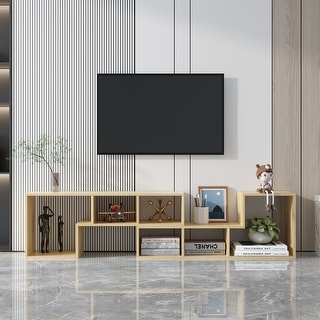 Double L-Shaped Cabinet for Bookshelf, Display Stand, and TV Cabinet ...