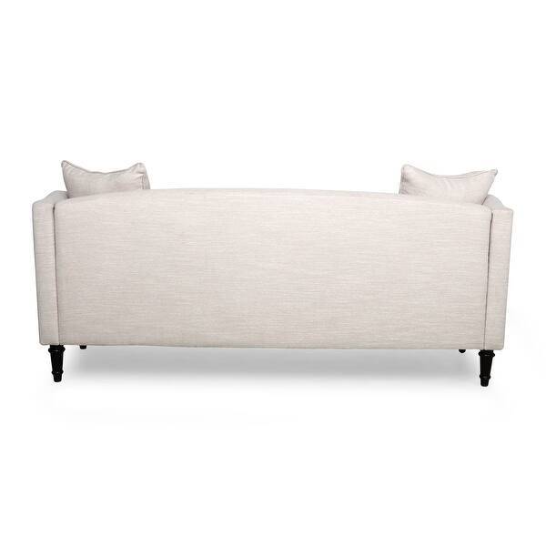 Austell Indoor Upholstered 3 Seater Sofa by Christopher Knight Home ...