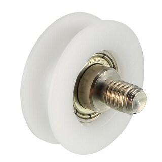 3mm Deep Metal V Groove Threaded Rod Track Guide Bearing Pulley Wheel ...