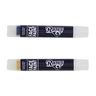 Worthy Promotional Products Unisex LA Rams Face Paint Souvenir, Blue ...