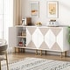 58 Inches Sideboard Buffet Cabinet with Doors Freestanding Storage ...