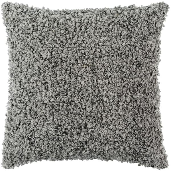 Yusuf Fuzzy Boucle Textured Throw Pillow - Bed Bath & Beyond - 37050940