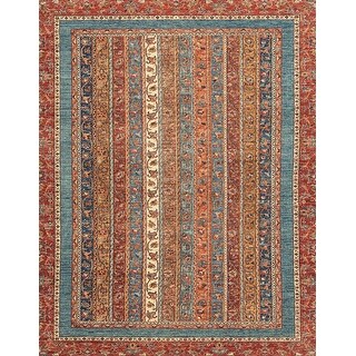 Ahgly Company Machine Washable Abstract Fire Brick Red Area Rugs - Bed ...