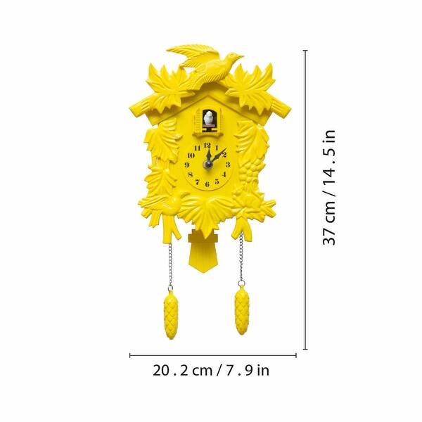 Walplus Yellow Cuckoo Clock DIY Art Home Decoration Home Decor Idea ...