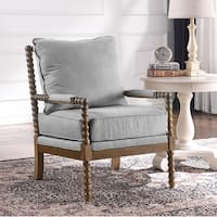 Morden Fort Modern Spindle Chair, Accent Chair for Livingroom - On Sale ...