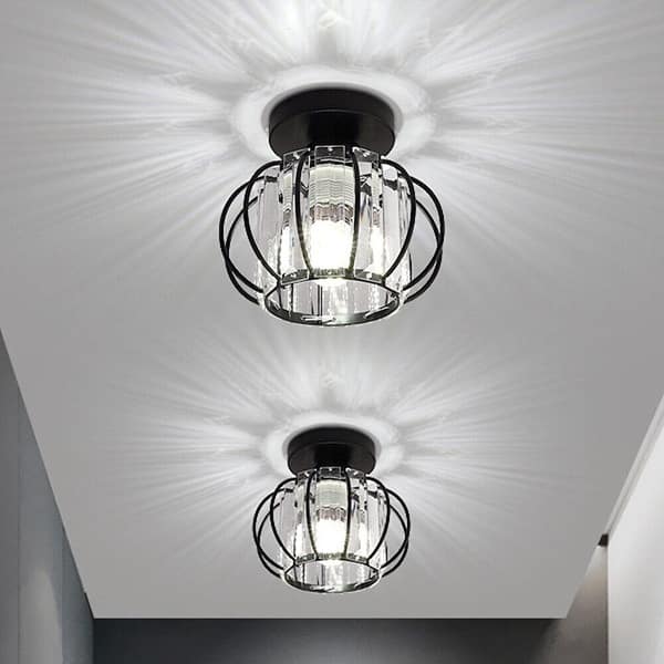 Modern Ceiling Light Fixture Small Crystal Chandelier Indoor Lighting ...
