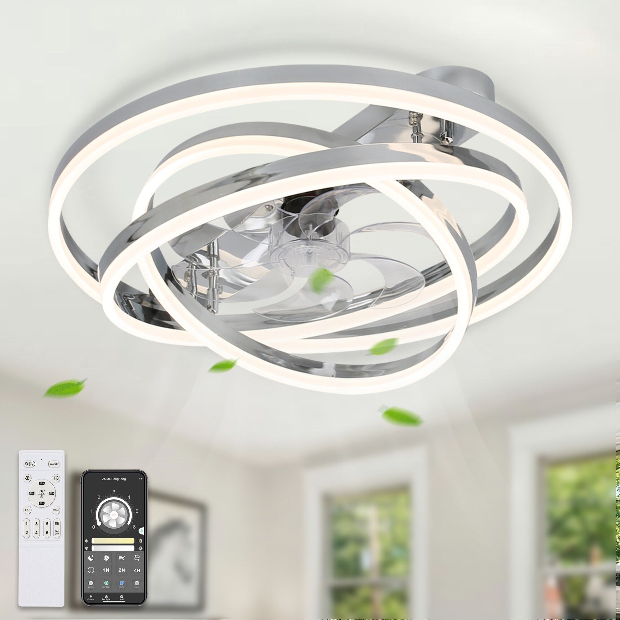 Flush Mount Indoor Ceiling Fans - Bed Bath & Beyond