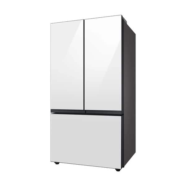 Samsung Bespoke 3-Door French Door Refrigerator (30 cu. ft.) with ...