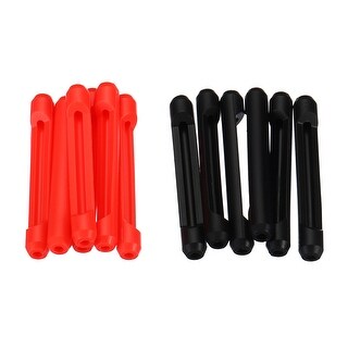 6pair Glasses Temple End Tips Eyeglass Arms Ear Sock Tube Sleeve Black ...