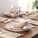 Gibson Castle Peak 12-Piece Reactive Glaze Stoneware Dinnerware Set ...