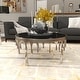 Aluminum Metal Accent, Console, and Coffee Table Collection with Drip ...