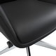 Summit Series High-Back Swivel Leather Office Desk Chair with Metal ...