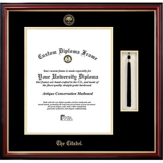 The Citadel 16w x 20h Tassel Box and Diploma Frame - Bed Bath & Beyond ...