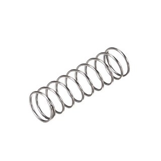 Compressed Spring, Free Length,1.5N Load Capacity,Grey,50pcs - Gray ...