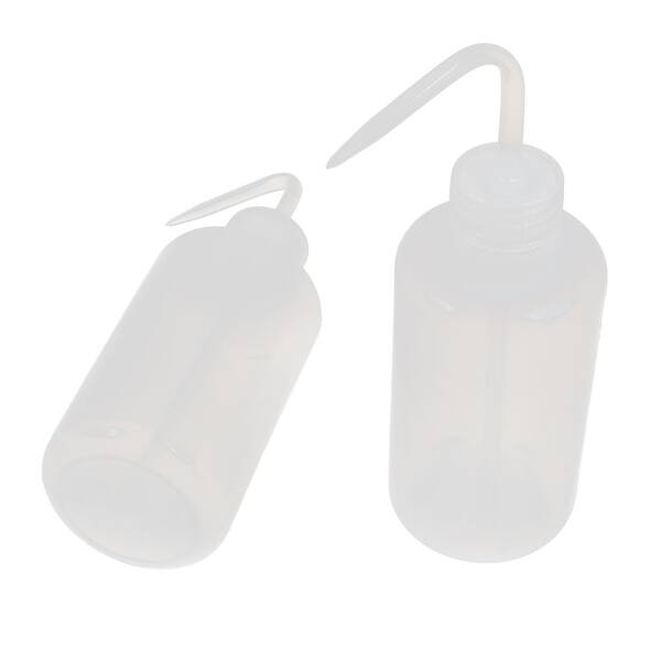 250mL Capacity 90 Degree Tip Plastic Liquid Reagent Squeeze Bottle x 2 ...