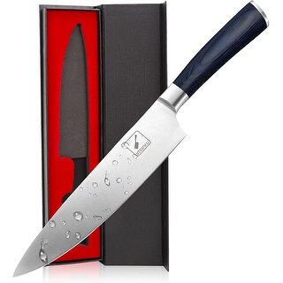 imarku Chef Knife 8 Inch Pro Kitchen Knife, High Carbon Stainless Steel ...