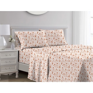 Lucy 1000TC Cotton Rich Sheet Set Spice Queen - Bed Bath & Beyond ...