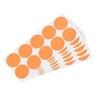 Glow in the Dark Tape Dots,1.48" Round dots 10 Glow Dots on 1 Sheet ...