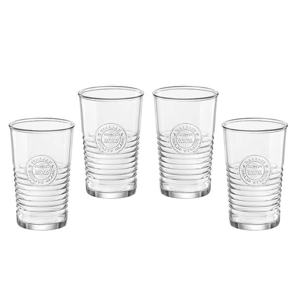 Bormioli Rocco Vintage Style Officina1825 Cooler Glass Set of 4 - Bed ...