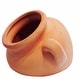 Natural Terracotta Fallen Pot or Hanging Pot with Loops Handles - Bed ...