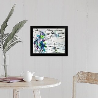 "Untwine" Black Framed Print - Bed Bath & Beyond - 31582957