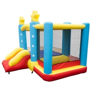 Inflatable Bounce House with Air Blower,Ball Pit,Slide - Bed Bath ...