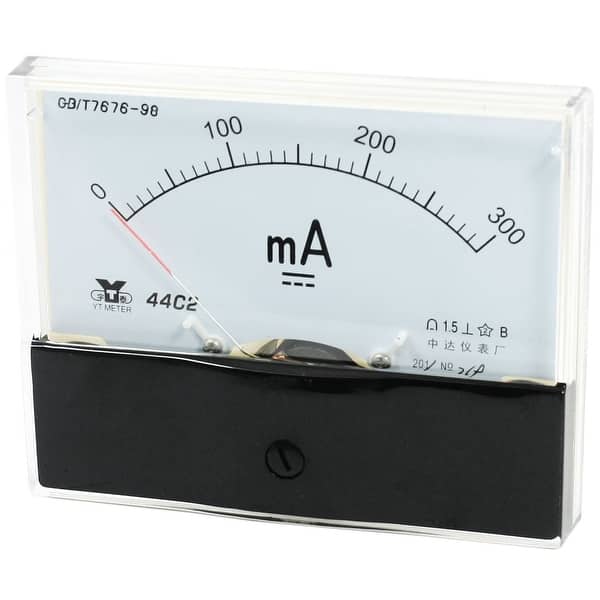 Measurement Tool Analog Panel Ammeter Gauge DC 0 - 300mA Measuring ...
