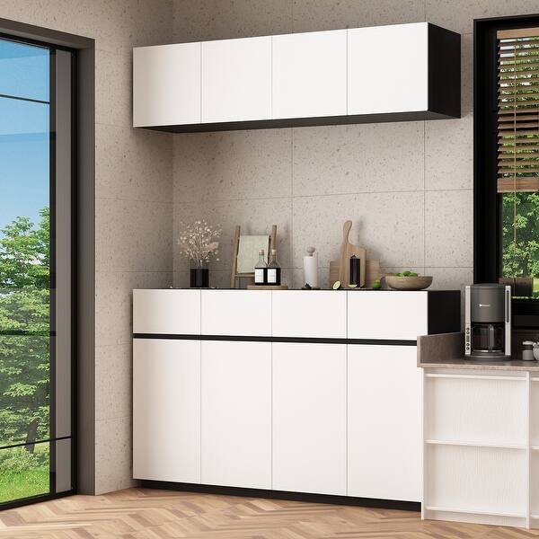 Ample Storage Capacity TV Stand Entertainment Center Storage Cabinet ...