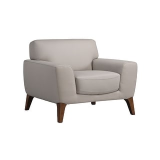 Porter Designs Modena Transitional Genuine Top Grain Leather Chair ...