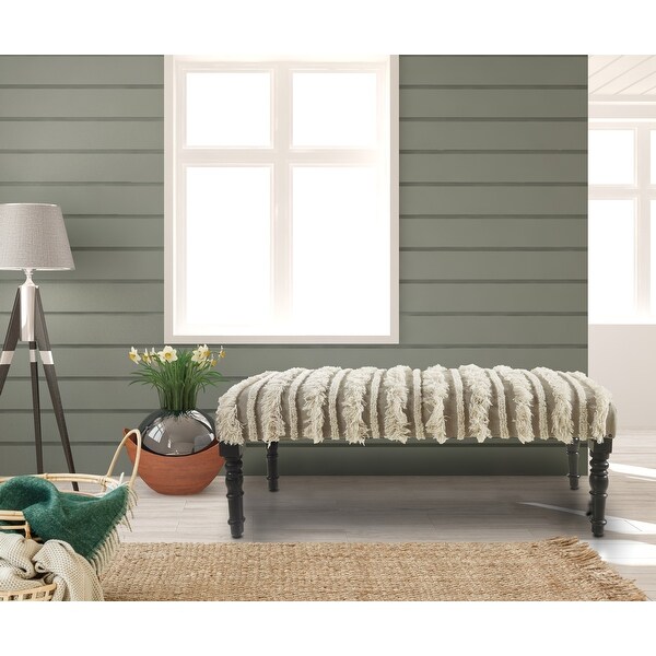 Sevita Southwestern Indoor Bench 16"W x 47"L x 18"H - 16"Wx47"Lx18"H ...