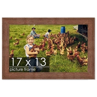 17x13 Frame Brown Barnwood Distressed/Aged Old Weathered Natural Wood ...