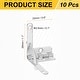 Box Quadrant Hinge, Box Hinge Cases with Side Rail Retaining Arm 90 ...