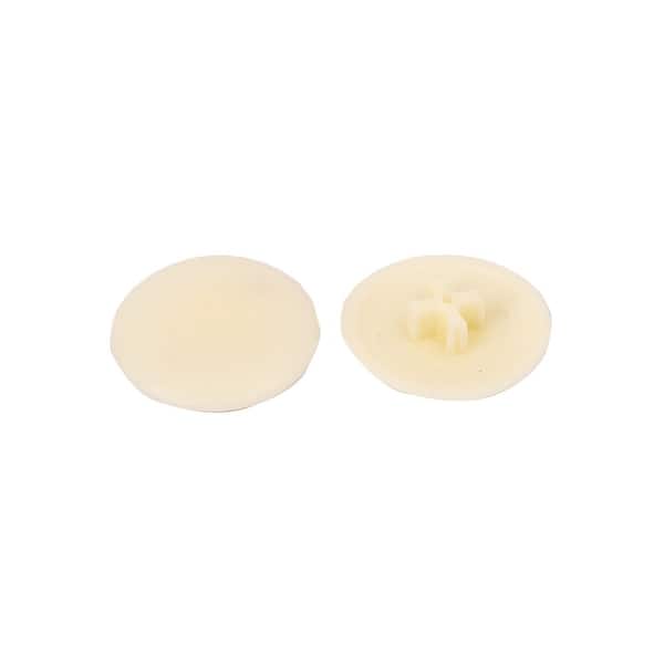 17mm Diameter Plastic Round Phillips Screw Cap Cross Head Cover Lid ...