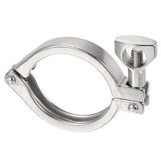1.97" Vacuum Clamp, 1 Pack 304Stainless Steel Hose Clamp with Nut ...