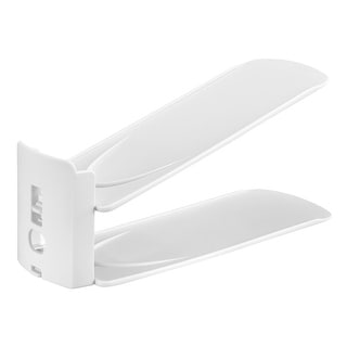 Shoe Slots Organizer Double Layer Adjustable Heights Storage Racks ...