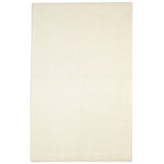 One of a Kind Hand-Tufted Modern & Contemporary 5' x 8' Solid Wool ...