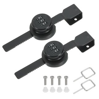 Keyless Cabinet Lock, Ratchet Lock Zinc Alloy 3 Digit Password ...