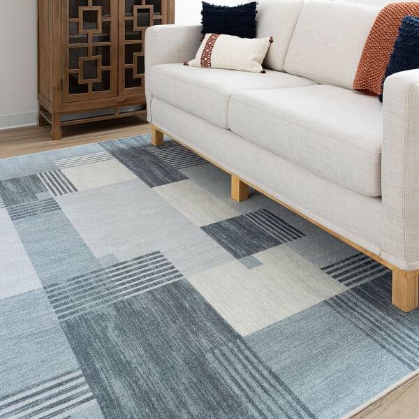 Mohawk Home Contempo Geometric Color Block Area Rug - Bed Bath & Beyond ...