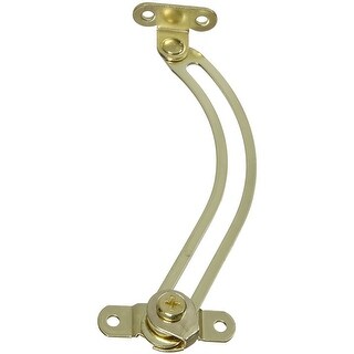 National Hardware N208-645 Left Handed Friction Lid Support, 5", Brass ...