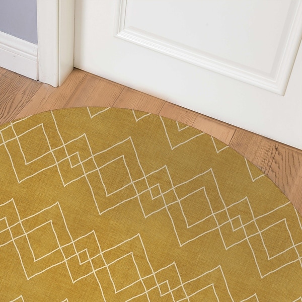 NUDO GOLD Doormat By Kavka Designs - Bed Bath & Beyond - 31257617