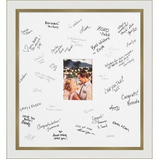 Eva Signature Mat Picture Frame - Autograph Photo Frame Guest Book ...