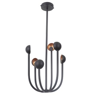 Craftmade 49226-LED Foundry 17" Wide Integrated LED Chandelier - Bed ...