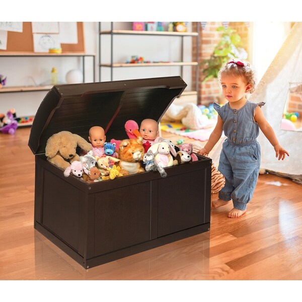 Hardwood Barrel Top Toy Chest On Sale Bed Bath Beyond 8312884